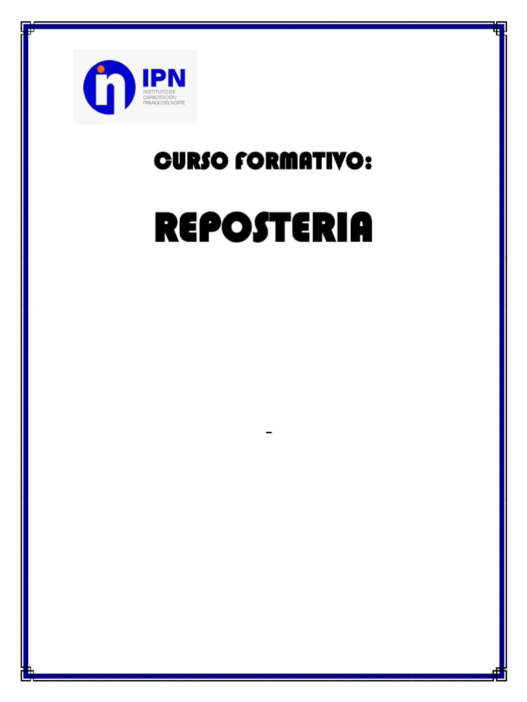 Curso Formativo Modulo Panaderia Ipn | PDF | Panes | Levadura