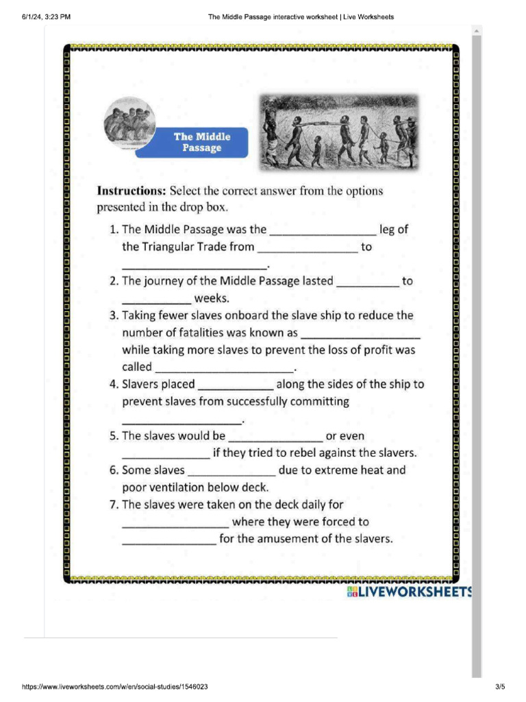 Middle Passage | PDF