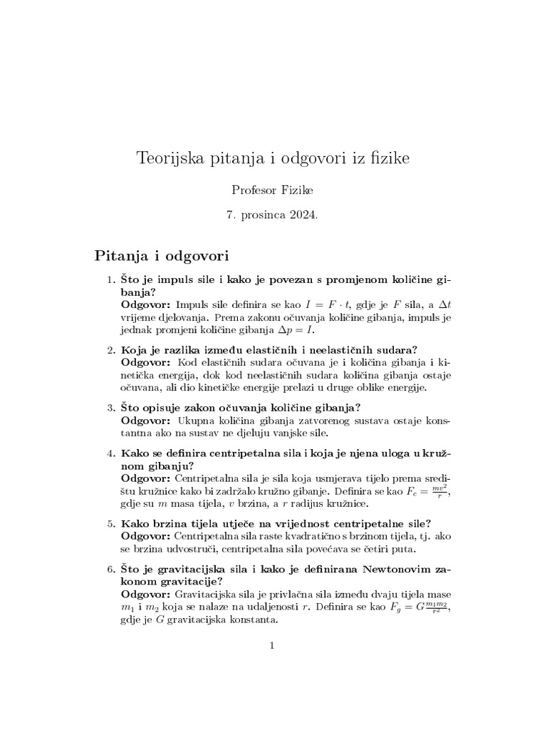 Teorija | PDF