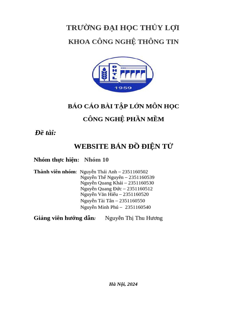 BTTH2-Nhom65HTTT 10 | PDF