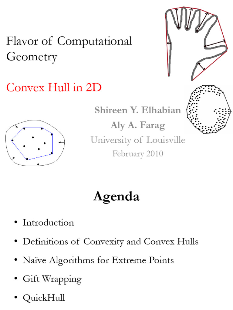 Elhabian_hull10 | PDF | Vertex (Geometry) | Mathematical Concepts
