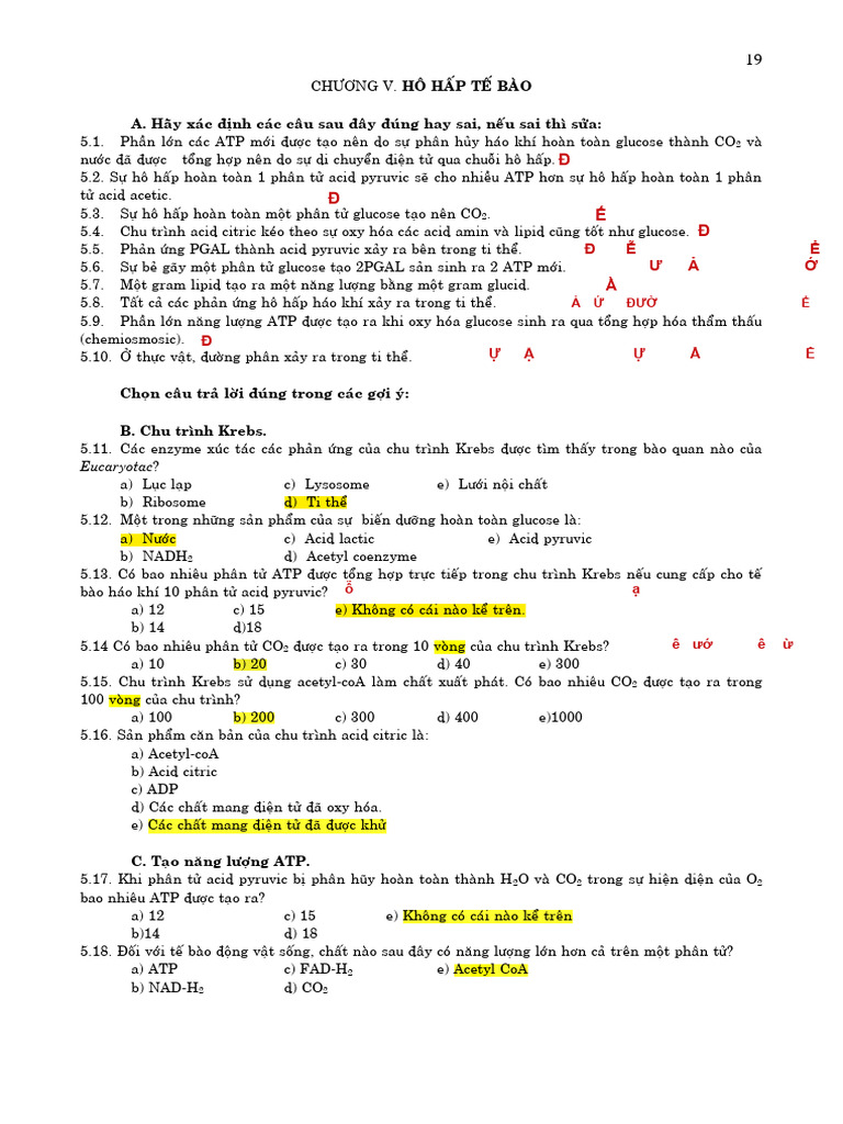 De Sinh DC HO HAP | PDF