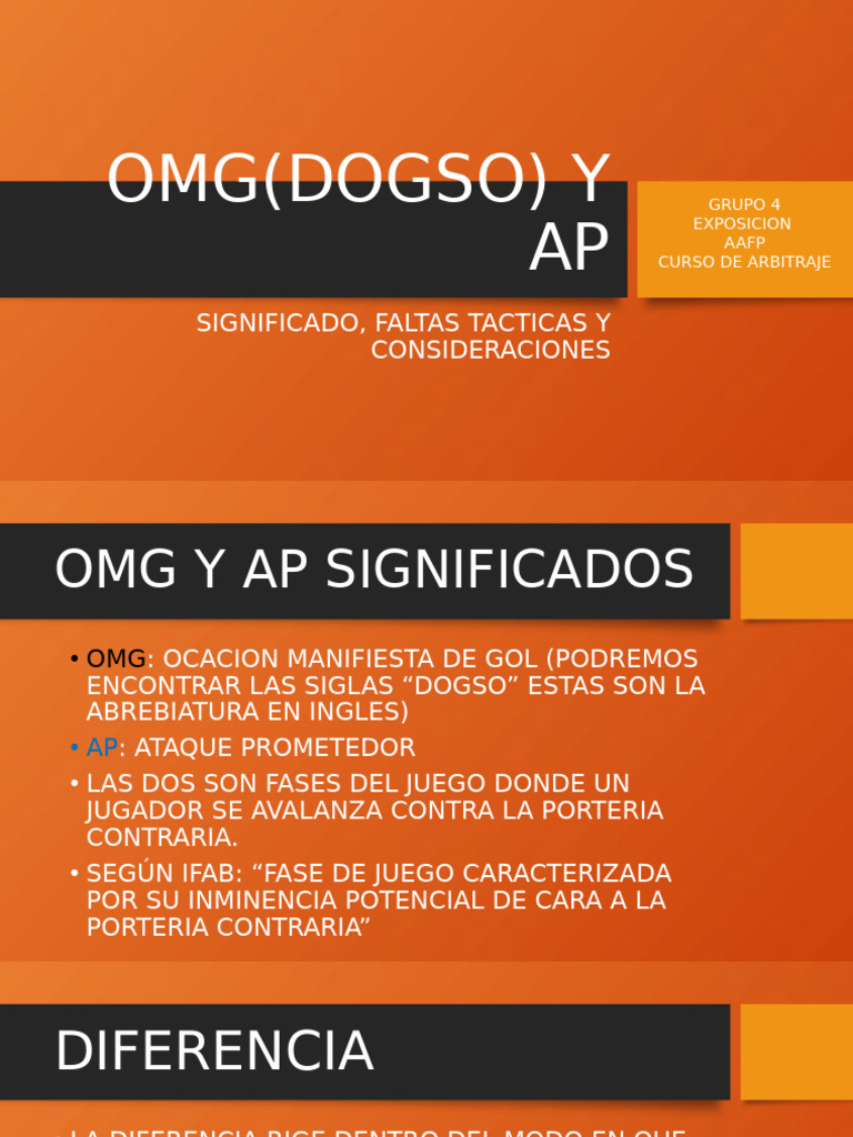 Omg (Dogso) y Ap | PDF | Deportes | Deportes de equipo