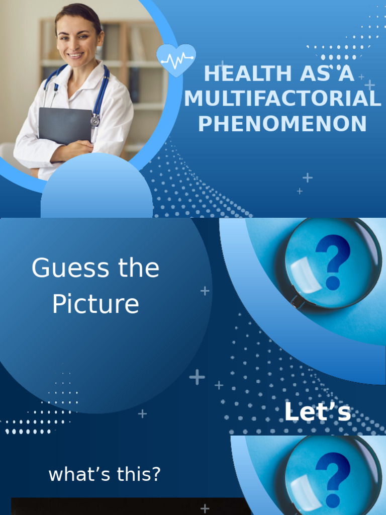 Health as a Multifactorial PHENOMENON.pptx | PDF | Diabetes | Family