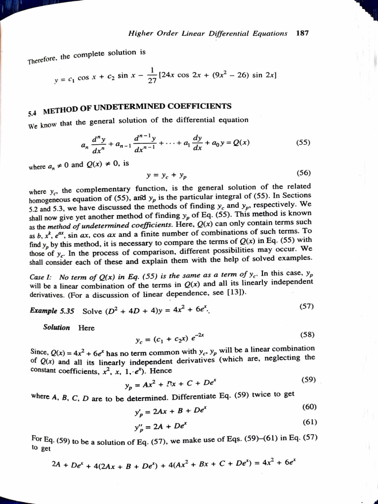 Legendre Differential Equation | PDF | Equations | Mathematics