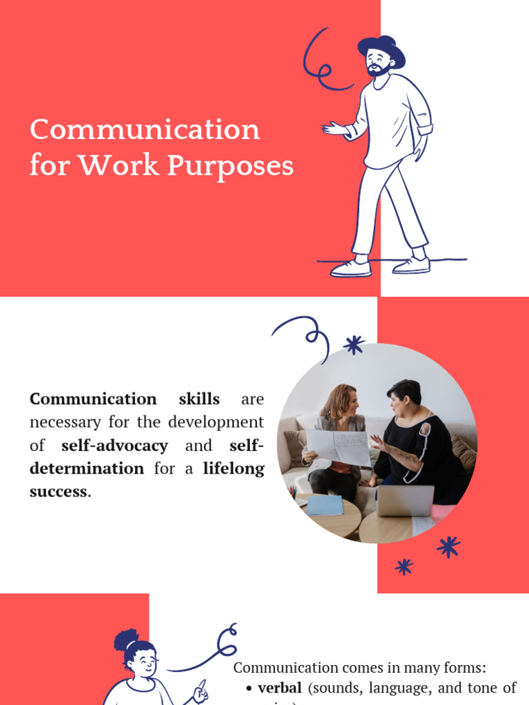 Communication For Work Purposes | PDF | Communication | Nonverbal ...