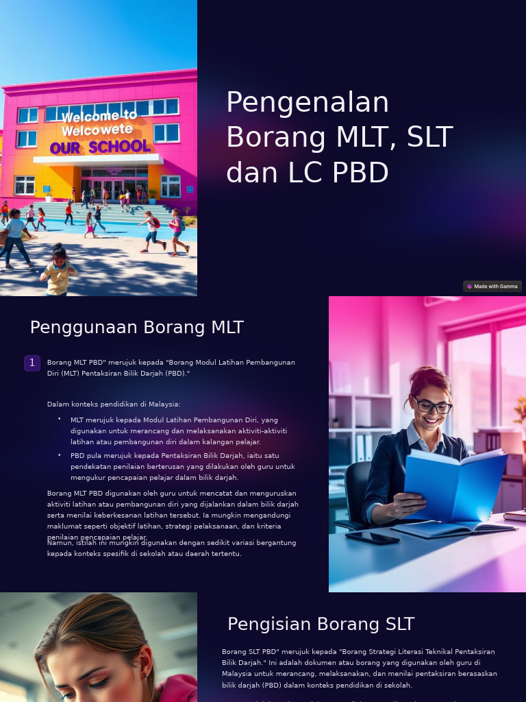 Pengenalan-Borang-MLT-SLT-dan-LC-PBD | PDF