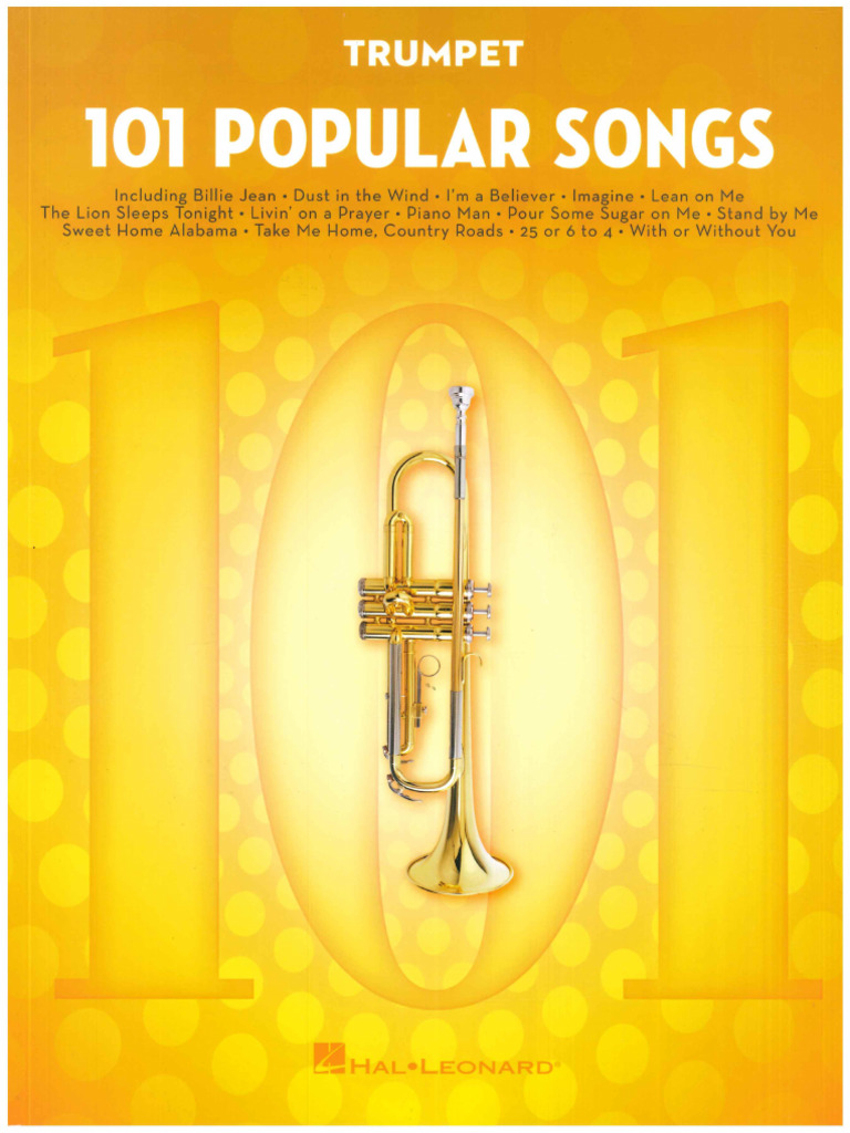 Trumpet 101 Popular Songs | PDF