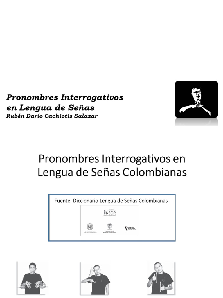 Pronombres Interrogativos 2020 | PDF