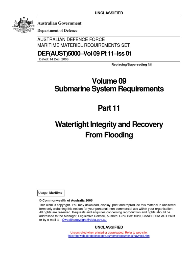 Vol09 Pt11 Issue 01 Watertight Integrity and Recovery From Flooding ...