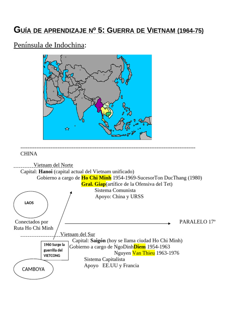 Guã A Nâ° 5 Guerra de Vietnam | PDF | Vietnam | Indochina Francesa