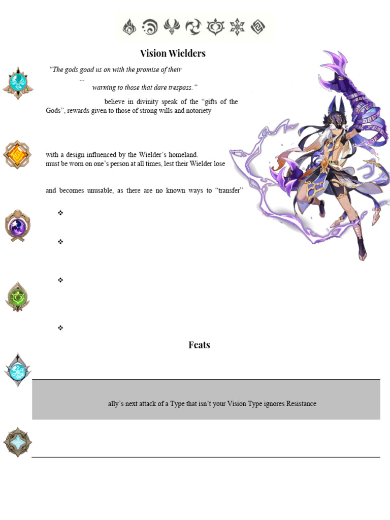 Vision Wielders | PDF