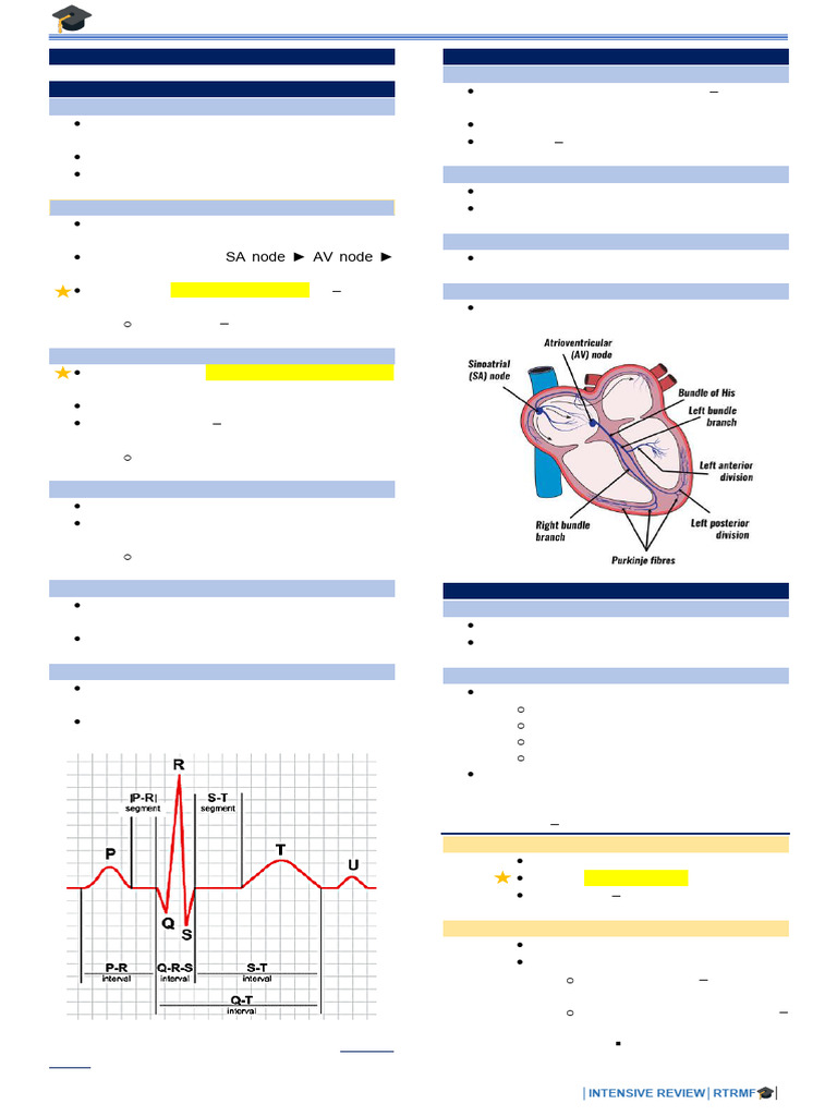 13 Ecg Reading Disaster and Emergency Nursing Intensive Review | PDF ...