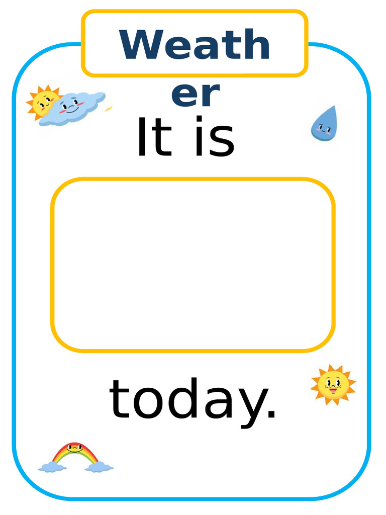 Weather Days Chart | PDF