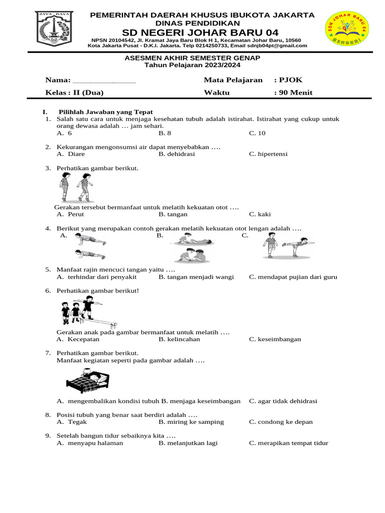SAS Kelas 2 Semester II | PDF