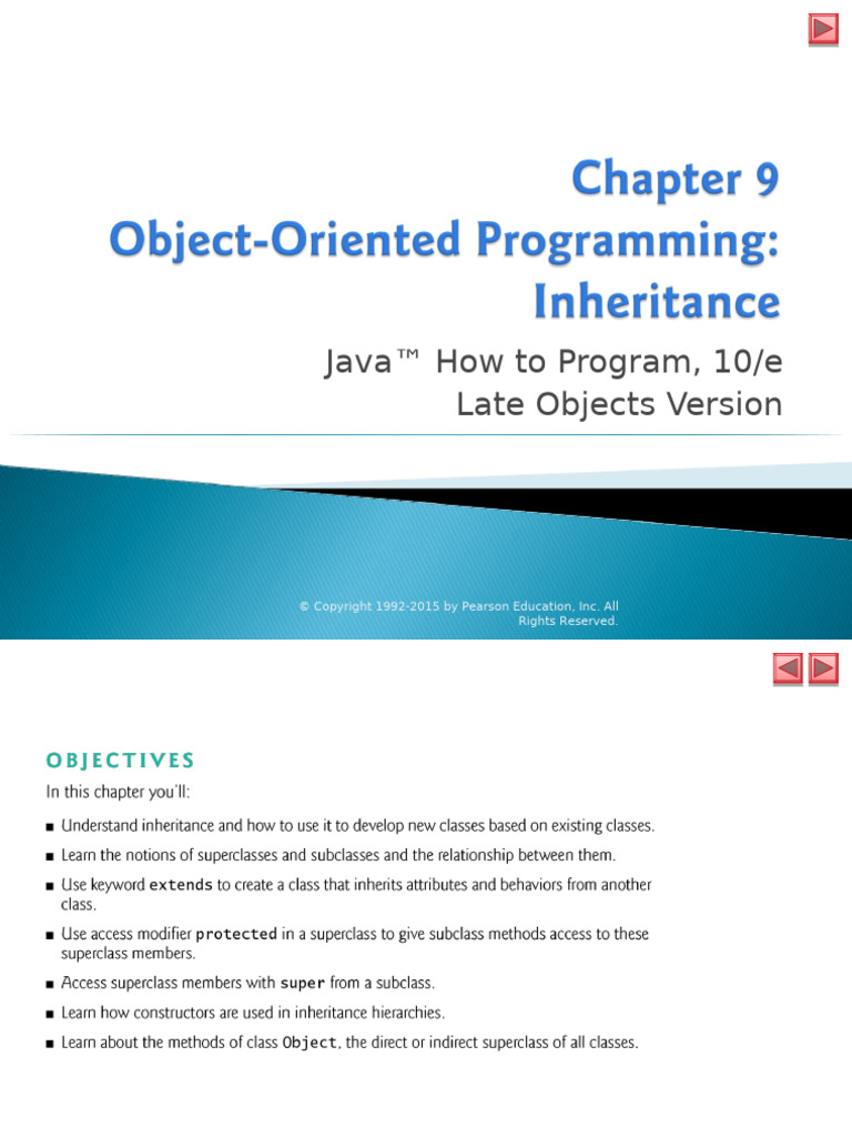 jhtp10 ch09 Inheritance | PDF | Inheritance (Object Oriented ...