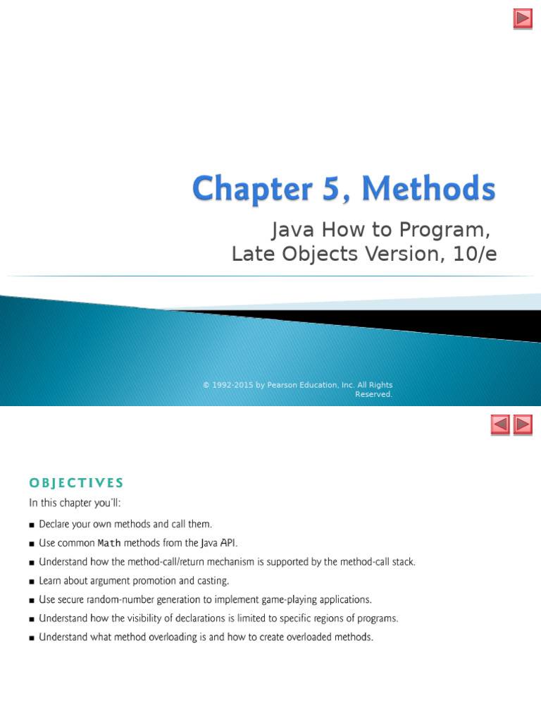 Jhtp10ch05methods Pdf Parameter Computer Programming Method Computer Programming