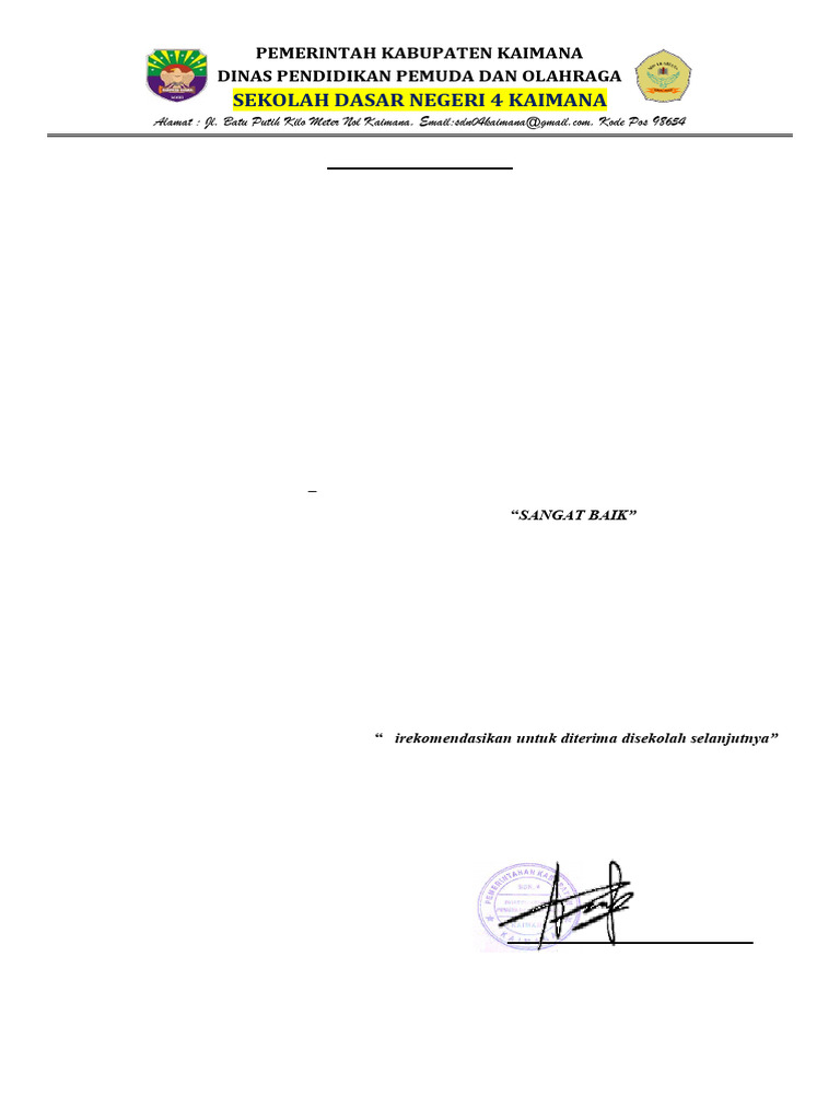 Rekomendasi Dorkas | PDF