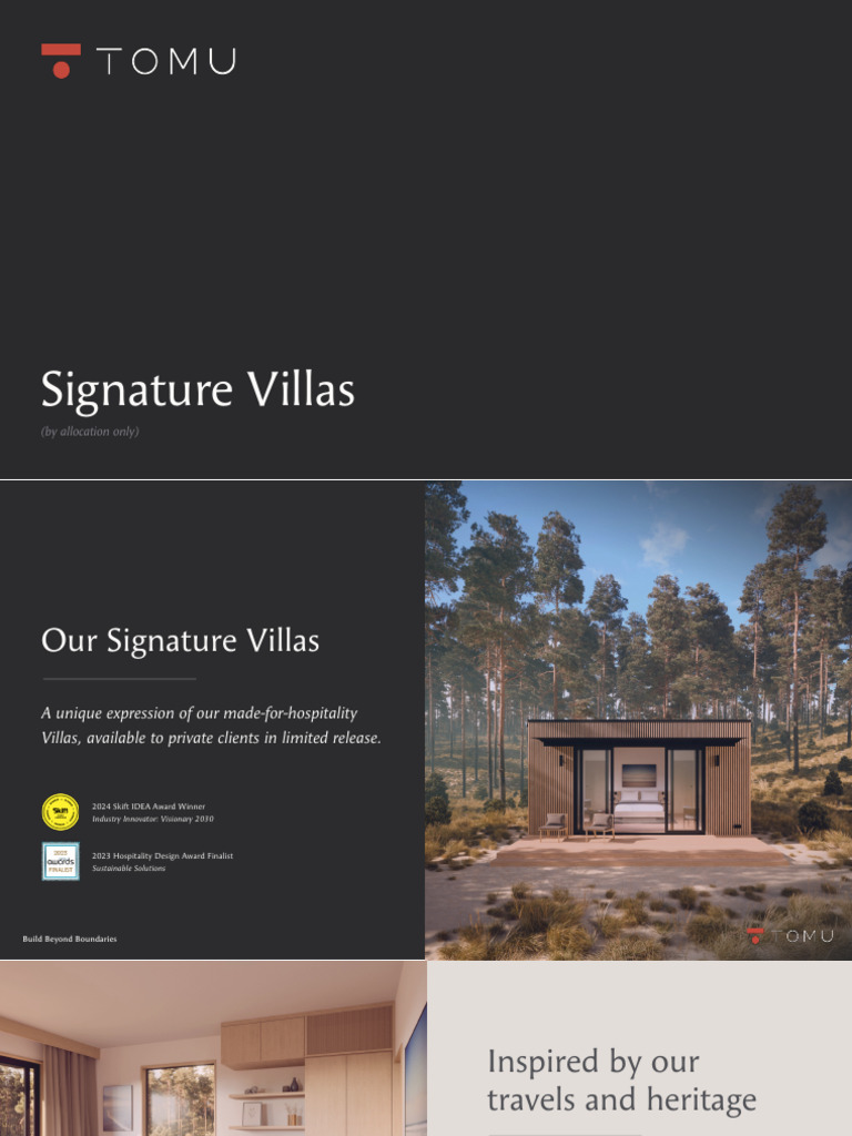 Tomu Signature Villas | PDF | Home