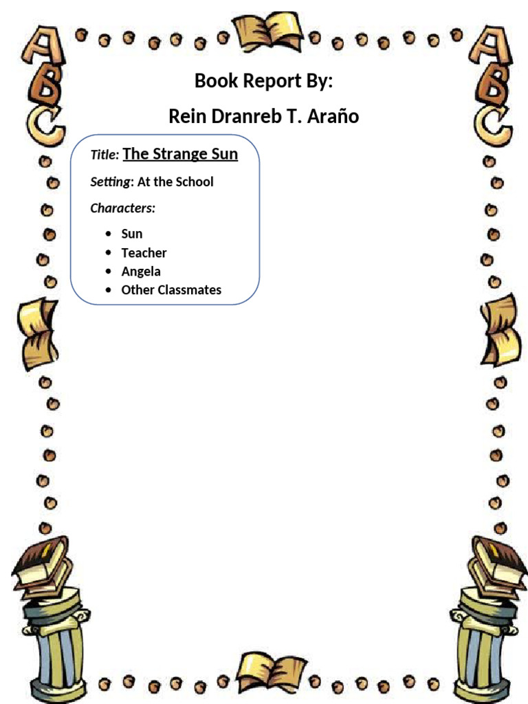 Book Report | PDF