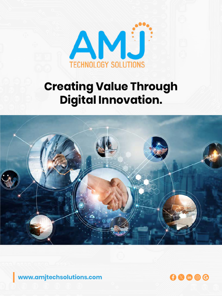 AMJ Technology Solutions - Company Brochure - 2024 | PDF | Cloud Computing | Artificial Intelligence