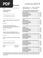 QuickDASH Score for Daily Tasks | PDF | Medical Specialties | Diseases ...