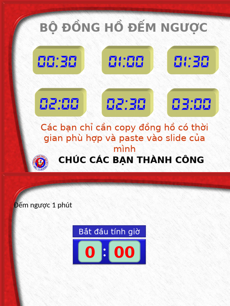 Mau Dem Nguoc Bang Dong Ho 2 136202221 | PDF