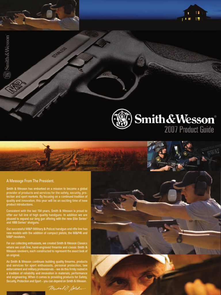 New Smith & Wesson Product Lineup | PDF | Firearms | Firearm Components