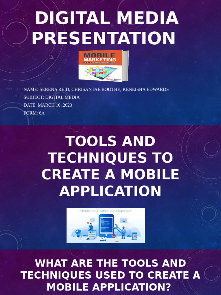 Digital Media Presentation 2-1 | PDF | Ios | Android (Operating System)