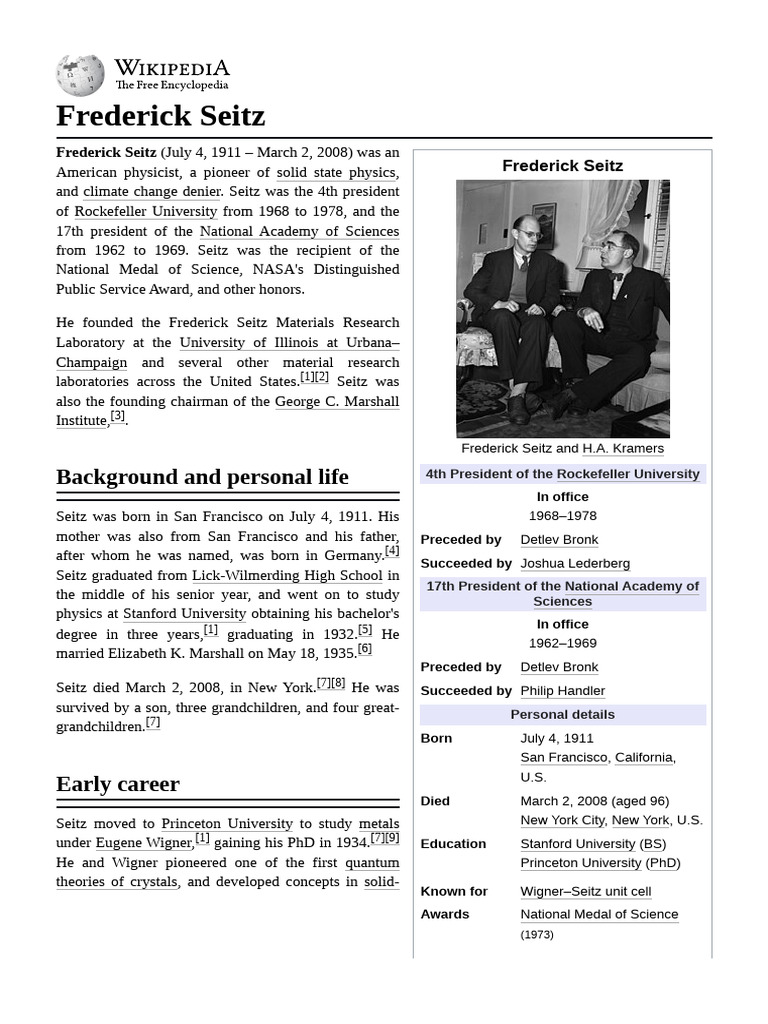 Frederick_Seitz | PDF