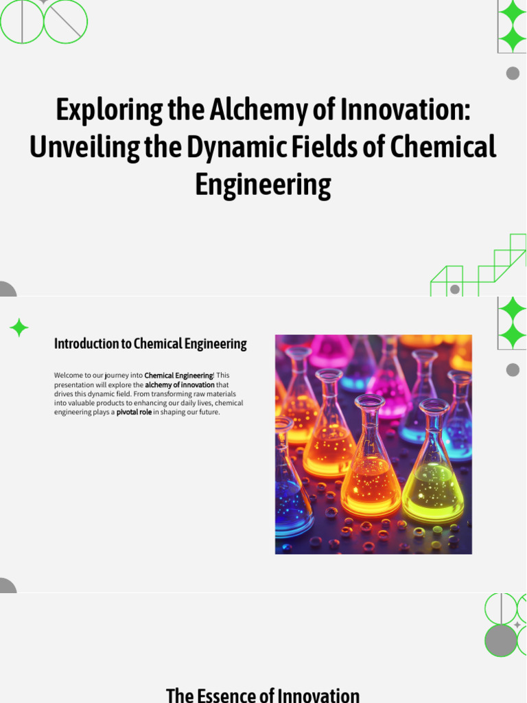 Slidesgo Exploring The Alchemy of Innovation Unveiling The Dynamic ...
