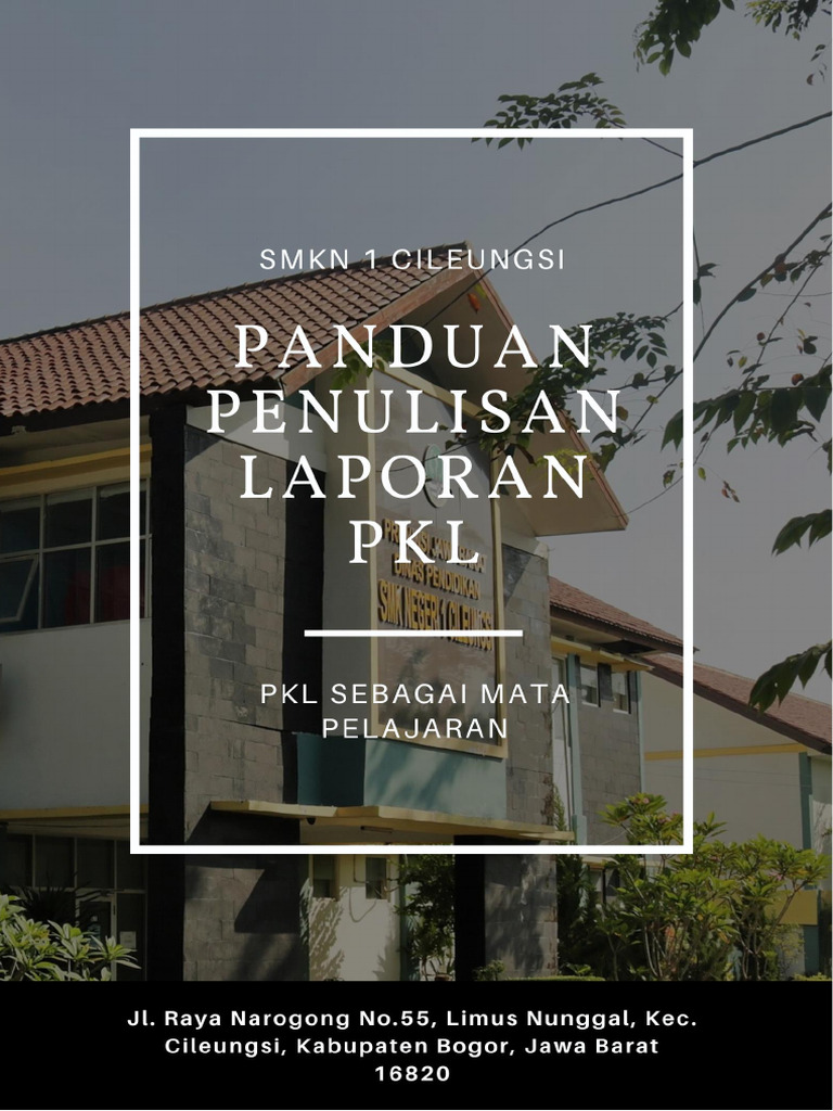 Panduan Laporan PKL Kurikulum Merdeka | PDF