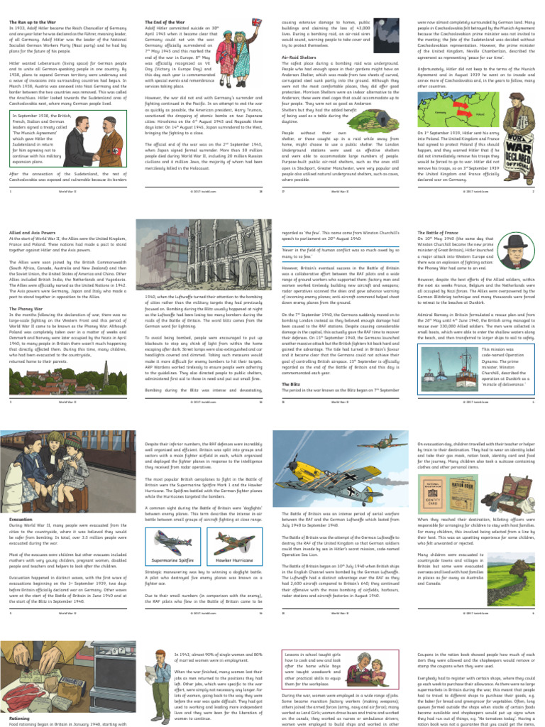 WW2 Info Booklet | PDF