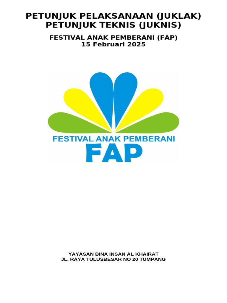 Juklaknis FAP 2025 Fix | PDF