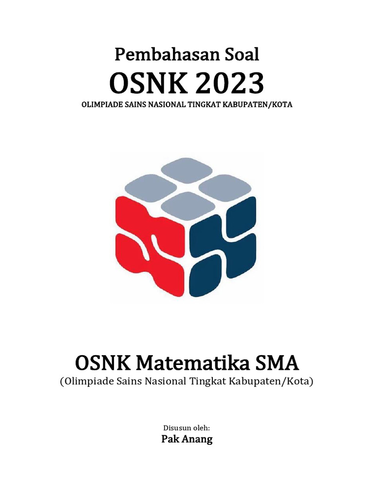 RemoveWatermark Pembahasan OSK Math 2023 | PDF