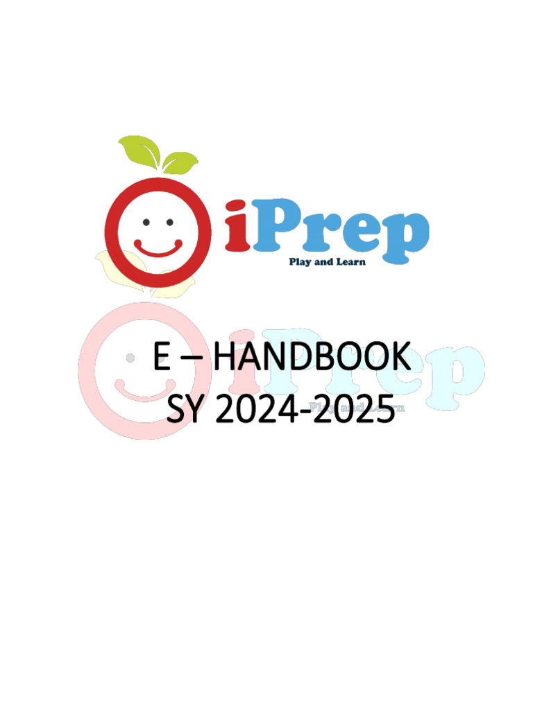 iPrep Play and Learn Parent Handbook | PDF | Fee | Tuition Payments