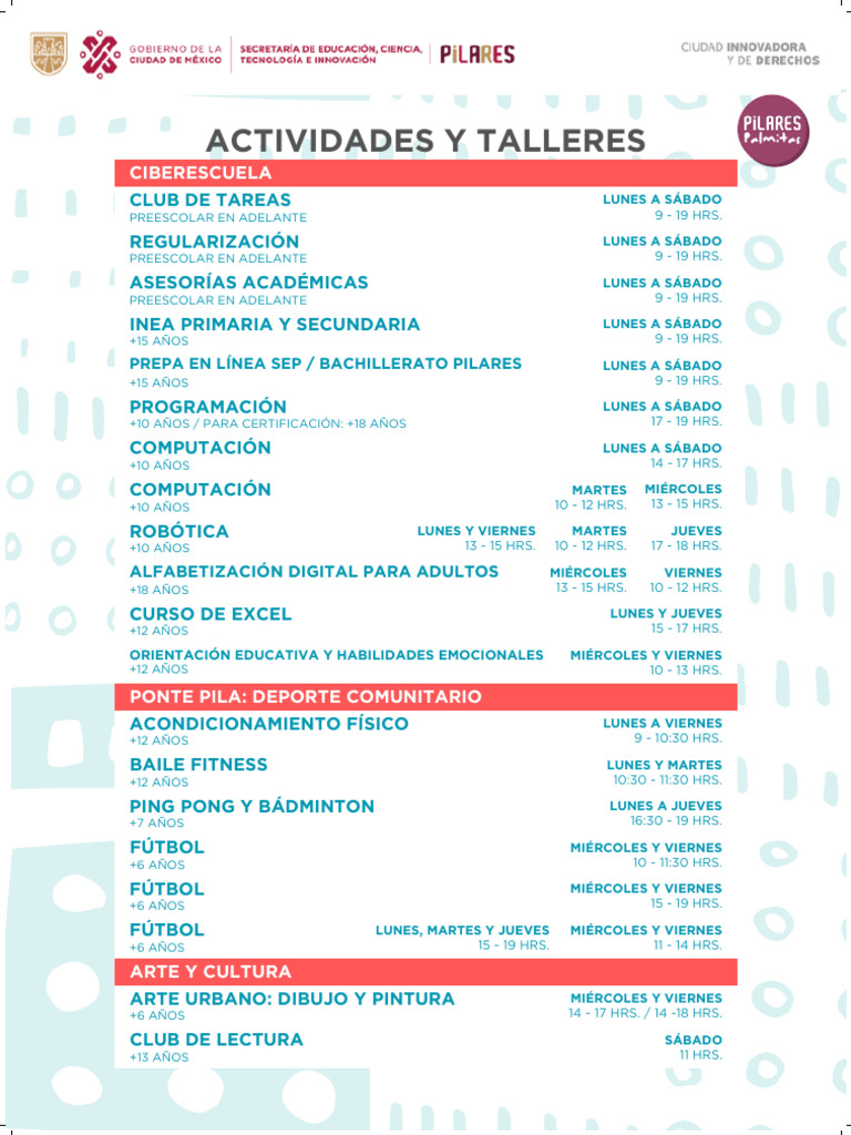 Malla Horaria | PDF | Inteligencia | Etapas educativas