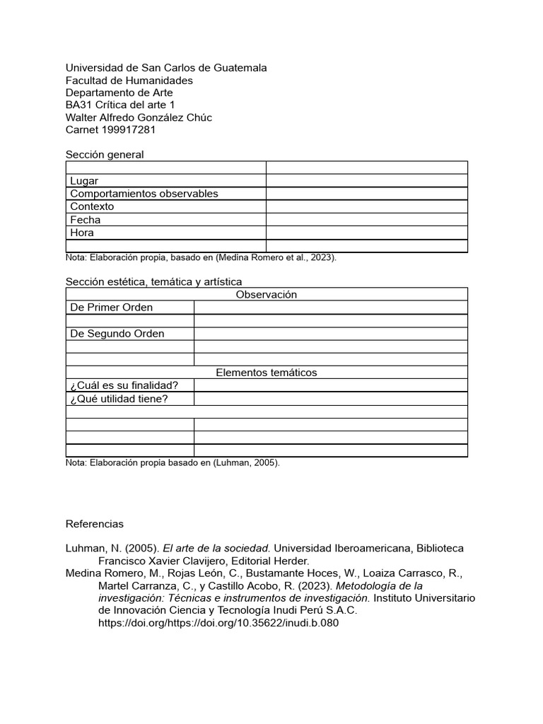 Walter Alfredo Gonzalez Chuc - Carnet 199917281 - Bitacora | PDF