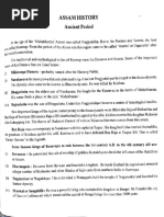 APSC Revision: Complete Assam History | PDF