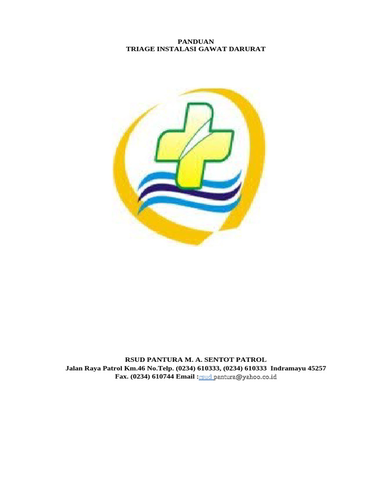 PANDUAN Triage Igd | PDF