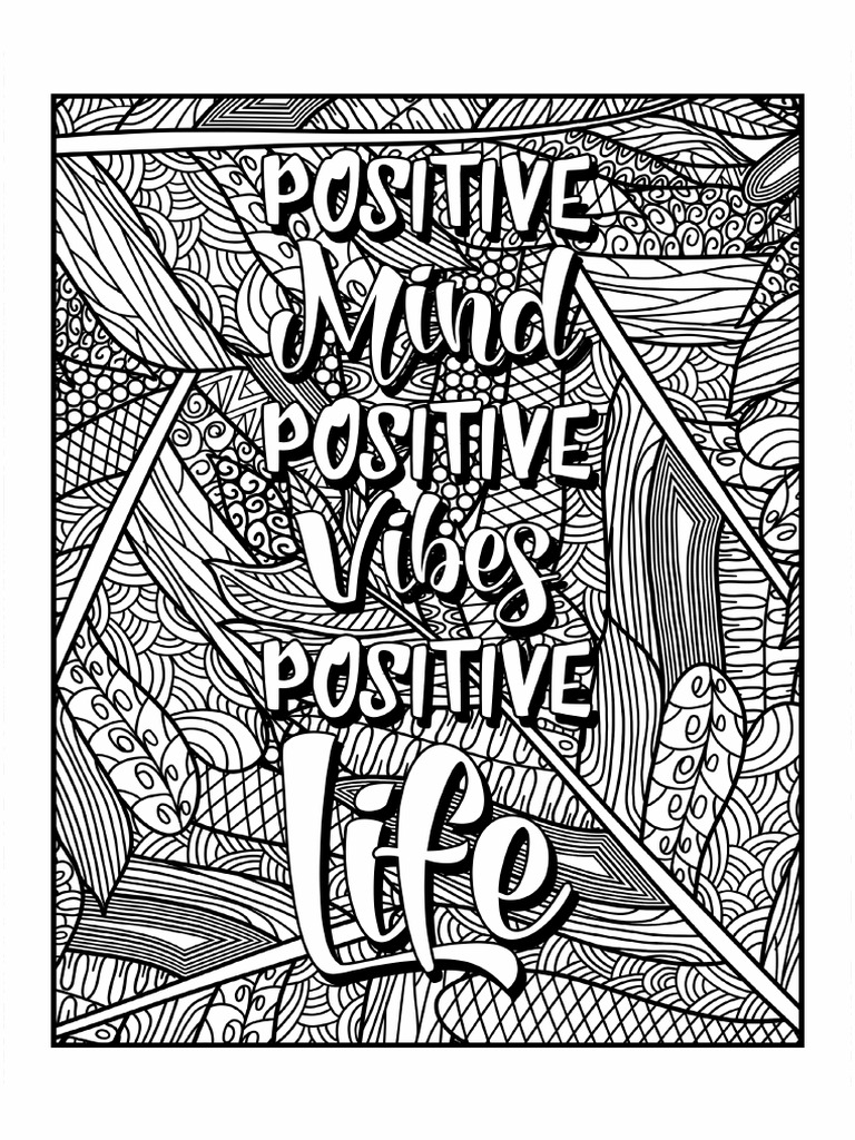 Adult Mindfulness Coloring Book | PDF