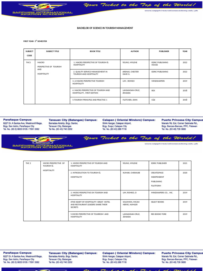 Edric Publishing House Course Materials | PDF
