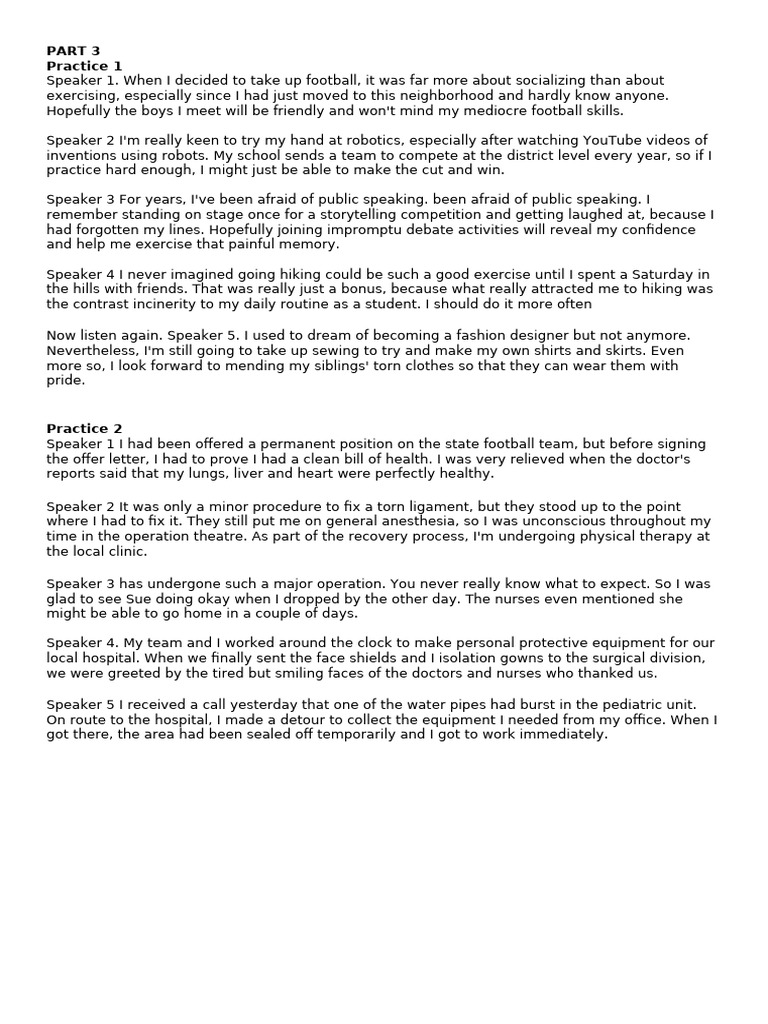 Transcript PART 3 P1 P2 | PDF