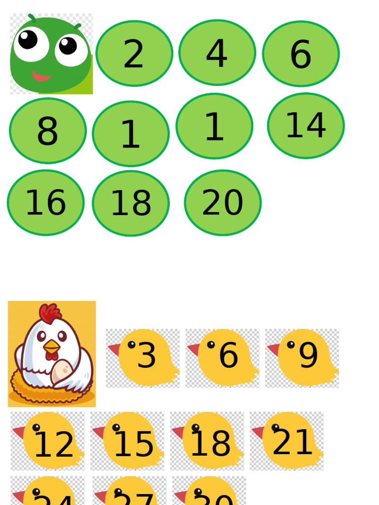 Series Numericas de 2 3 4 5 Interactivas | PDF