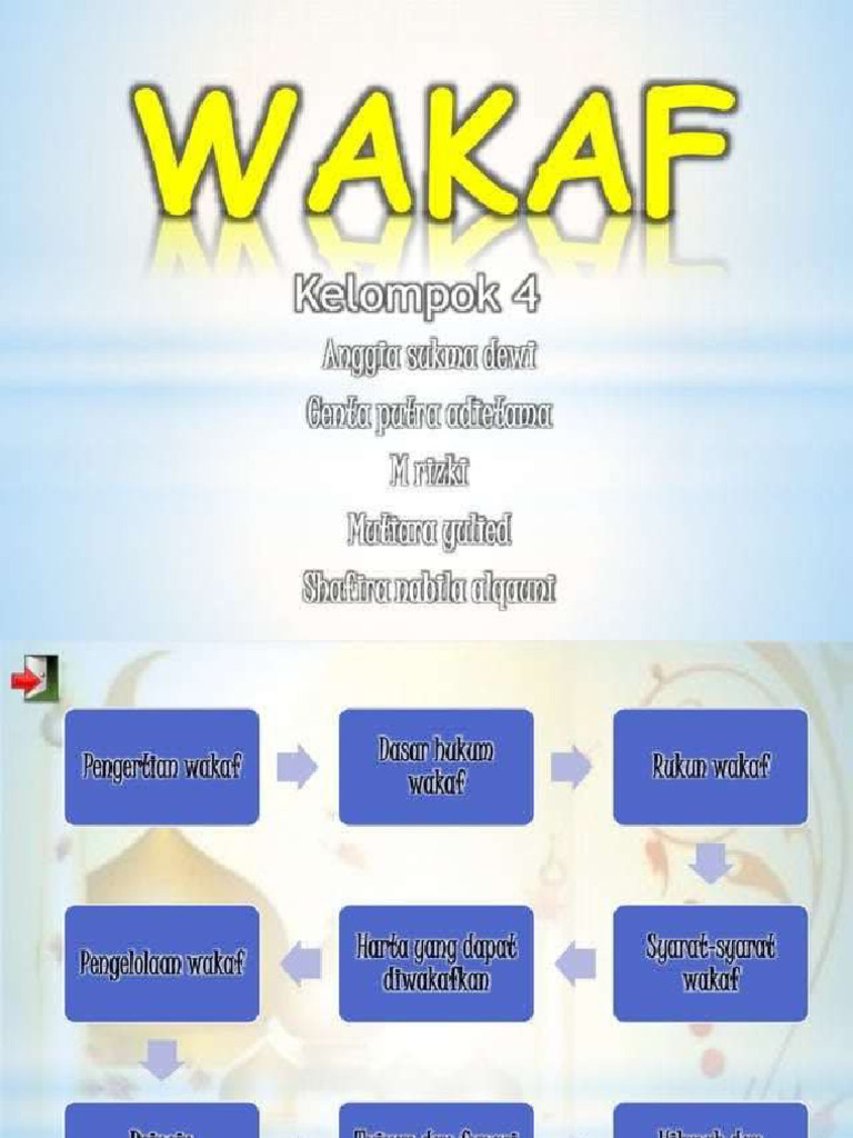 WAKAF | PDF