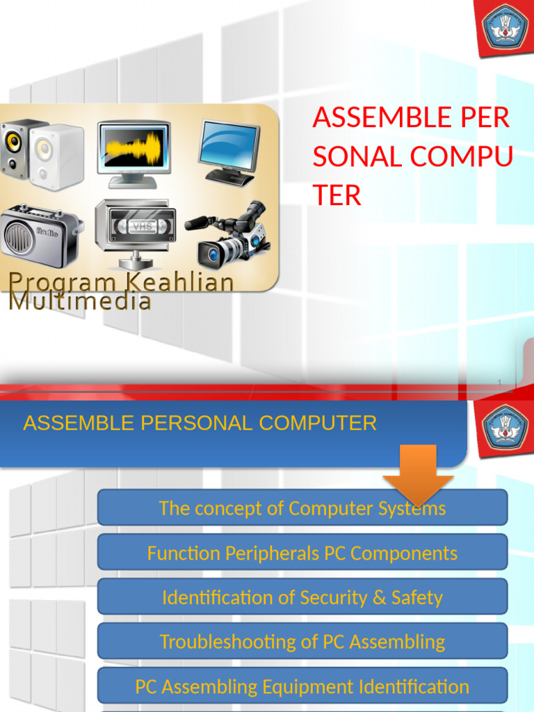 Merakit Personal Komputer | PDF | Printer (Computing) | Computer Data ...