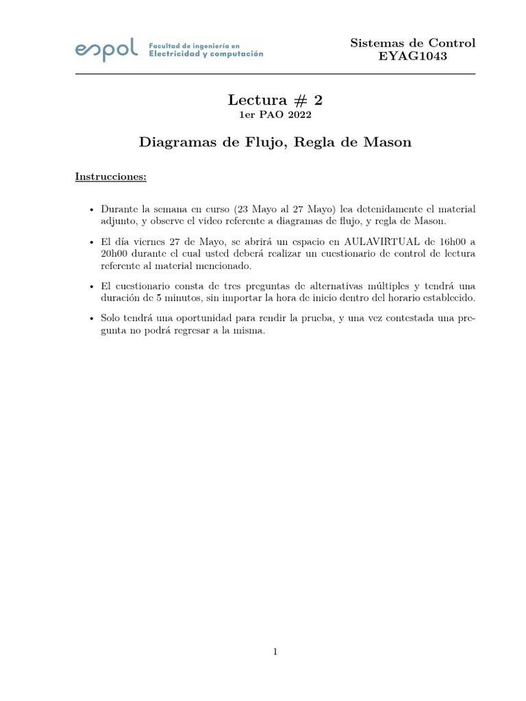 Lectura 2-Regla de Mason 1T2024 | PDF