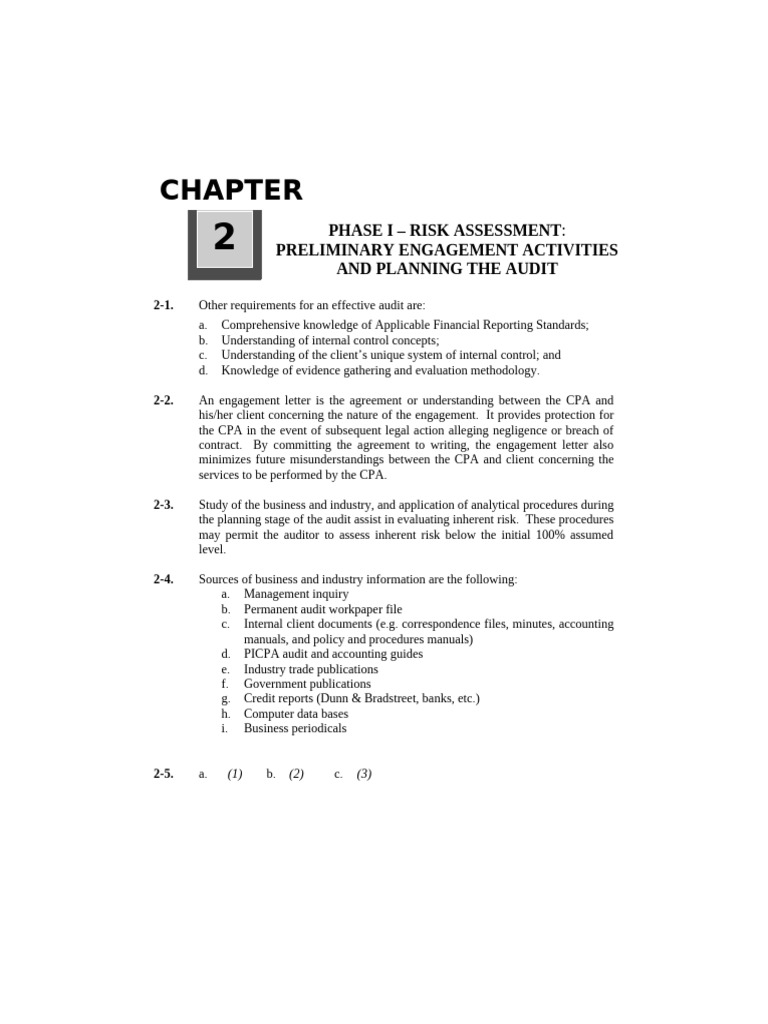 Chapter 02 - Answer | PDF