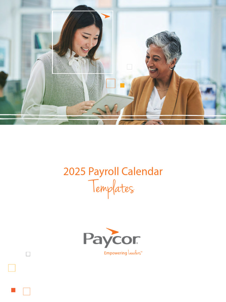 2025 Payroll Calendar Templates | PDF | Payroll | Business Ethics