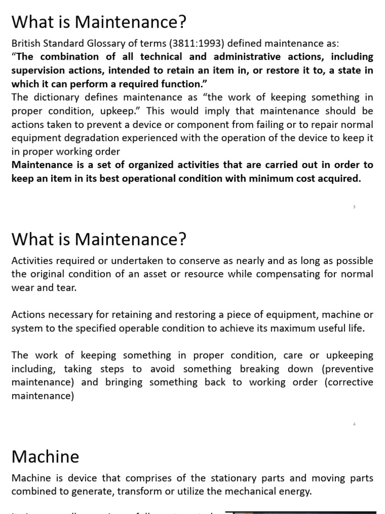 Maintenance and Maintenance Management-1 | PDF | Reliability Engineering | Systems Engineering